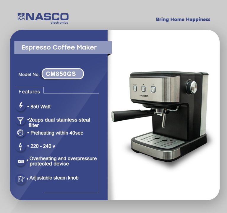 NASCO 1.5LTR COFFEE MAKER - Legacy Luxury Store