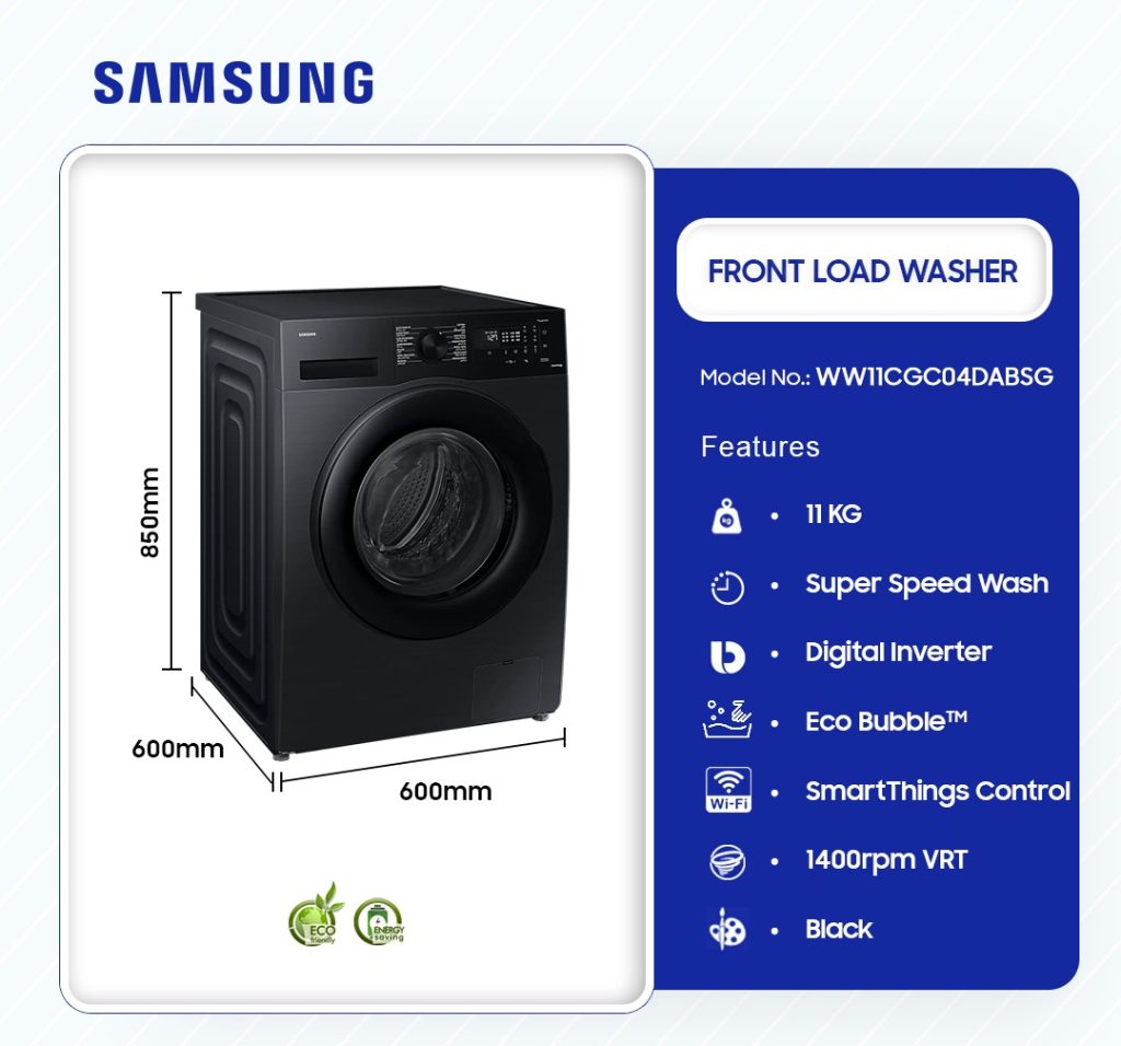 SAMSUNG 11KG FRONT LOAD FULL AUTO WASHER WASHING MACHINE - Legacy ...